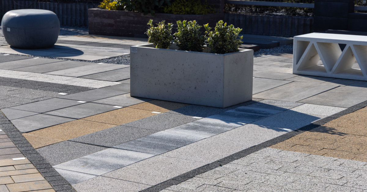 Kostki i płyty Betard w ogrodach wystawowych